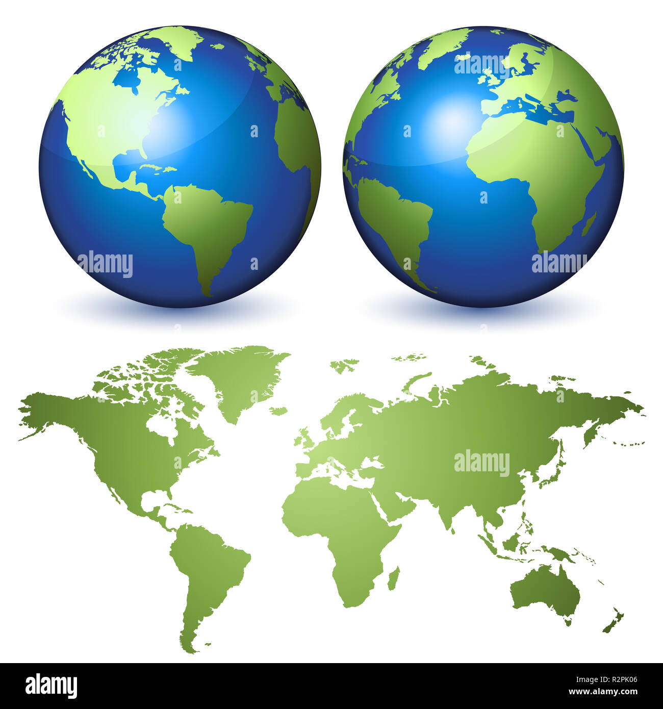 Map of planisphere Cut Out Stock Images & Pictures - Alamy