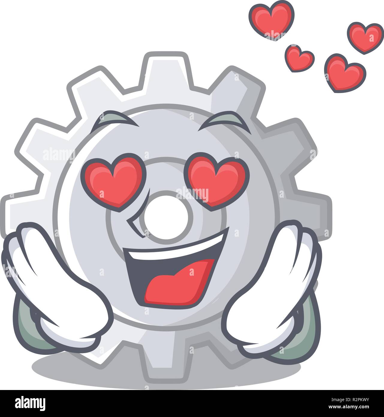 Gears in motion Stock Vector Images - Alamy