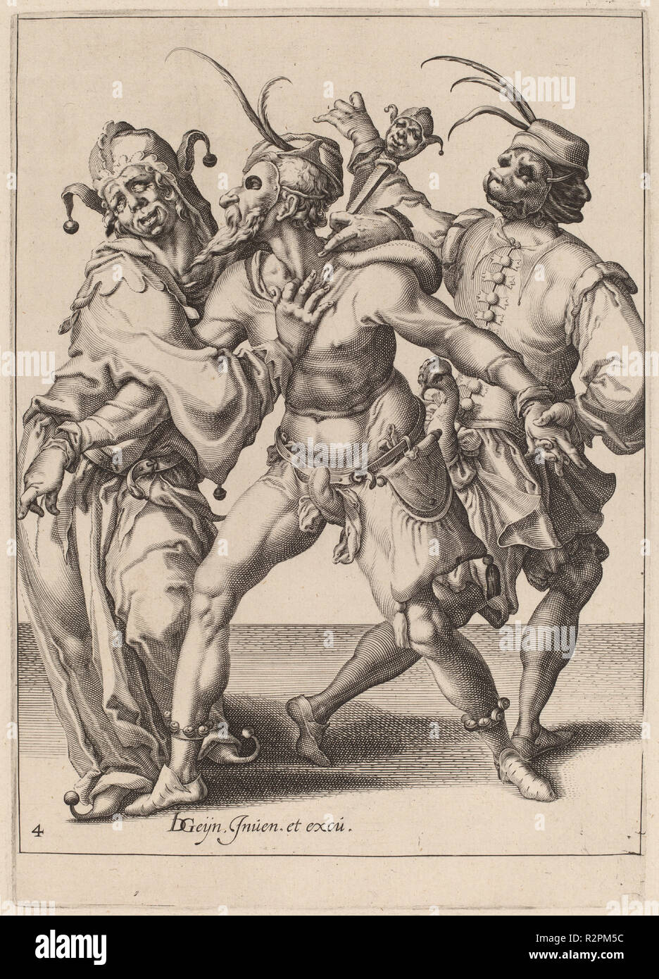 Jester dancing hi-res stock photography and images - Alamy