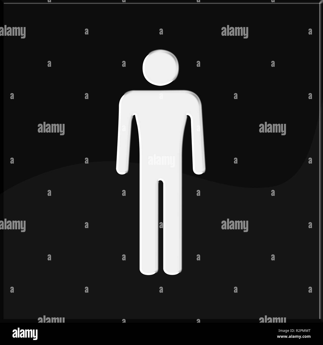Mens sign Black and White Stock Photos & Images - Alamy