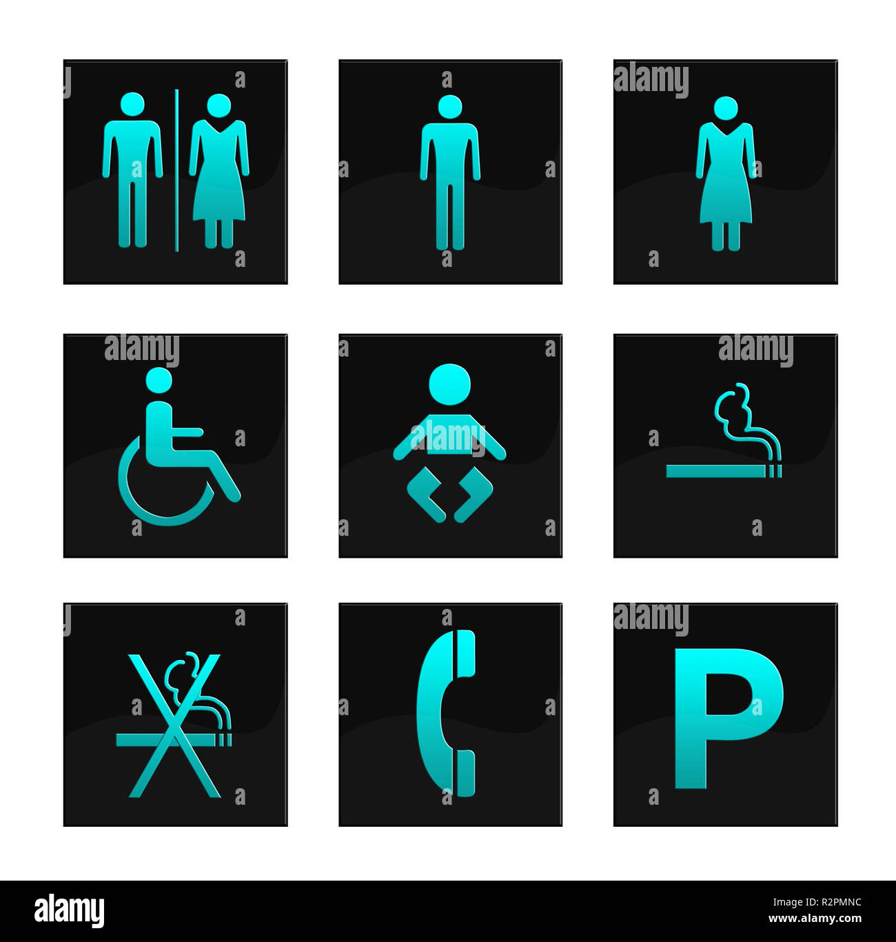 Smoke signs Cut Out Stock Images & Pictures - Alamy