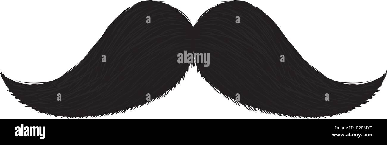 Abstract cute mustache Stock Vector Image & Art - Alamy