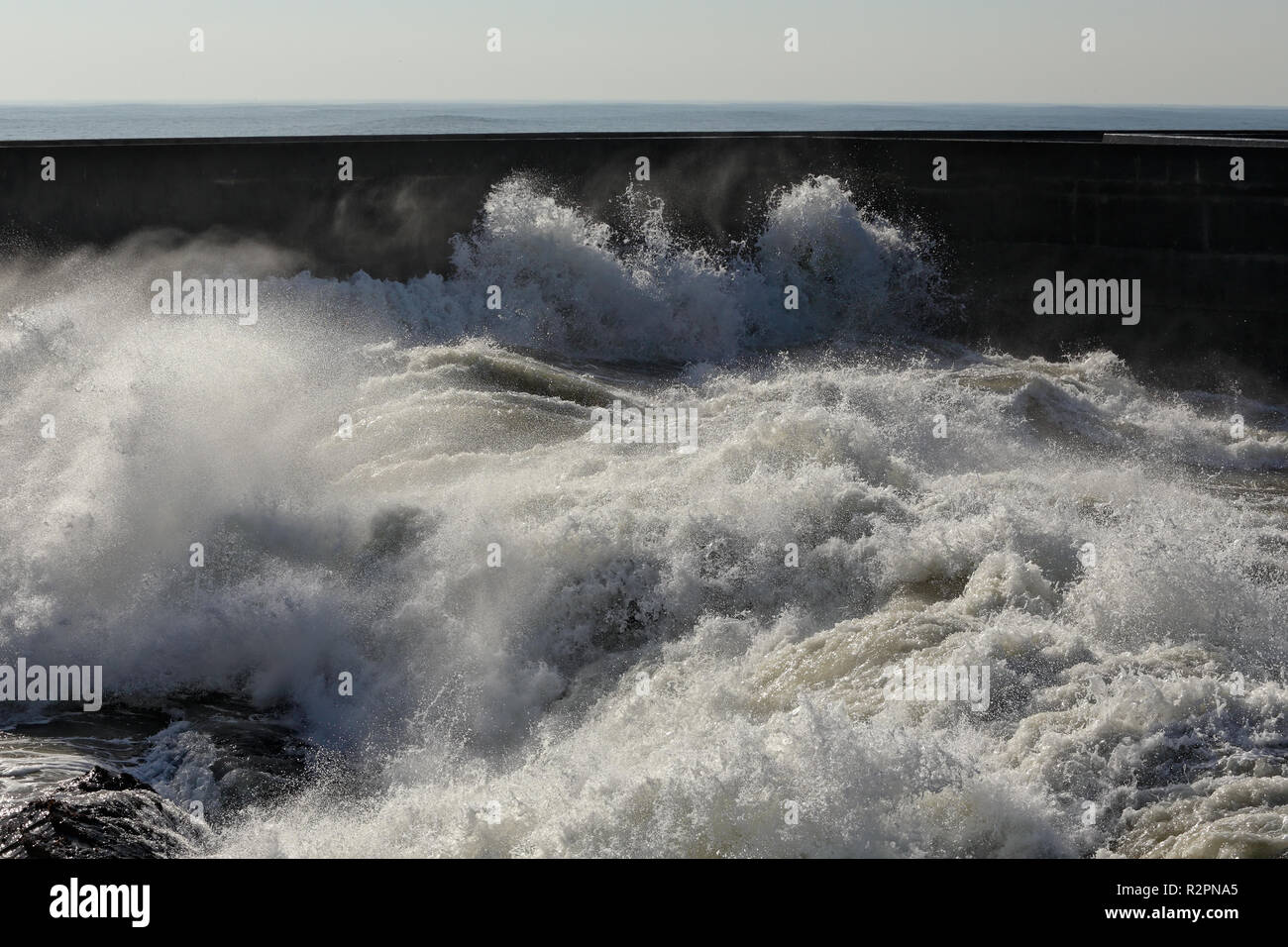 Violent Waves Wallpaper