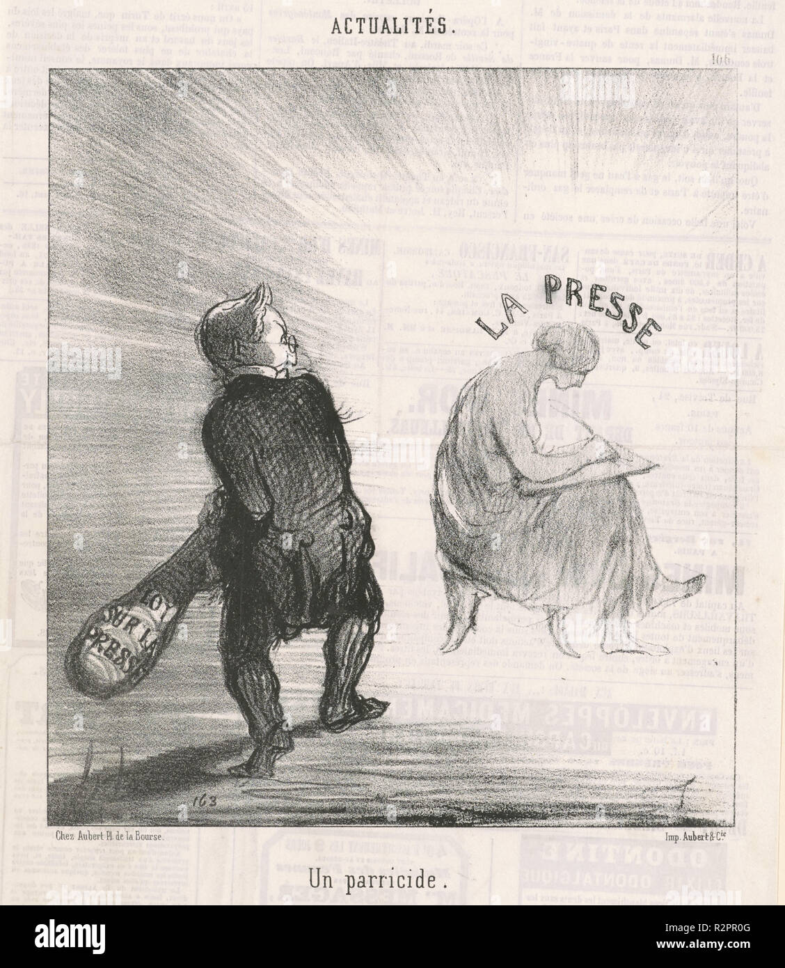 Freedom of the press cartoon hi-res stock photography and images - Alamy