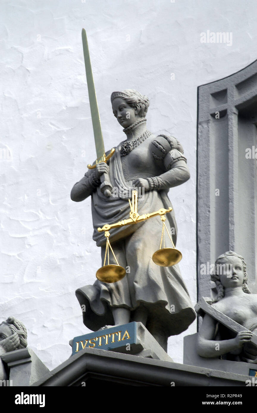 Goettin justitia hi-res stock photography and images - Alamy