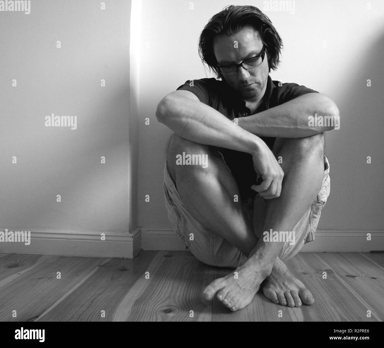 Dejected Black and White Stock Photos & Images - Alamy