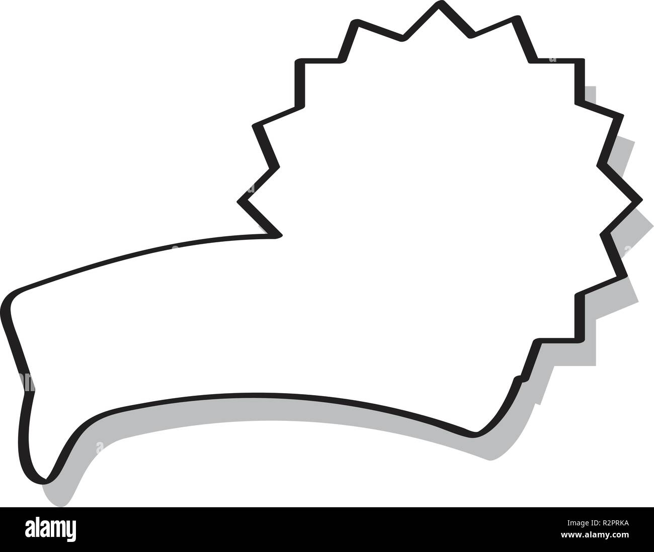 Isolated empty bubble chat Stock Vector Image & Art - Alamy