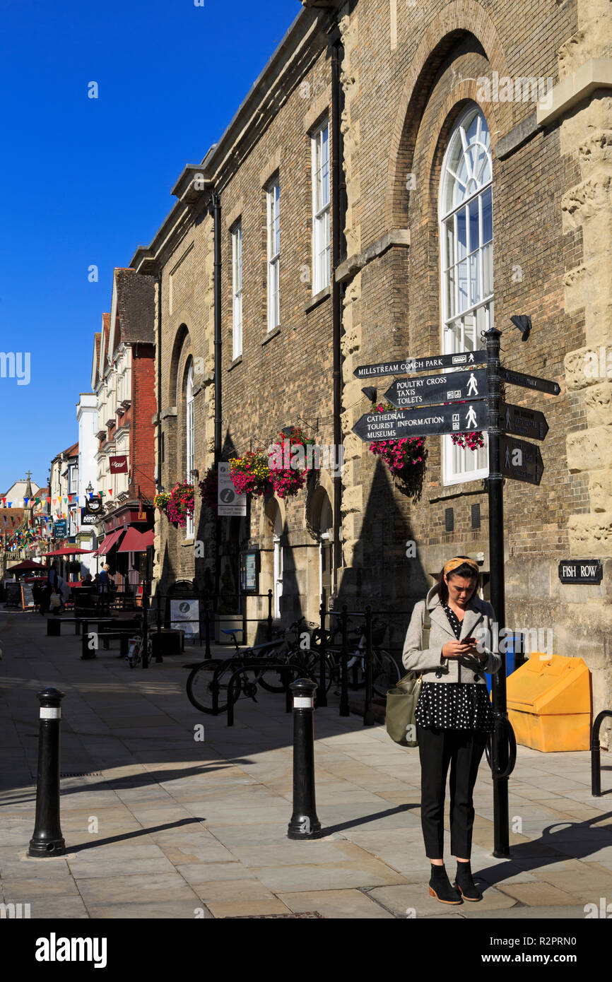 Fish Row, Salisbury, Hampshire, England, United Kingdom Stock Photo - Alamy