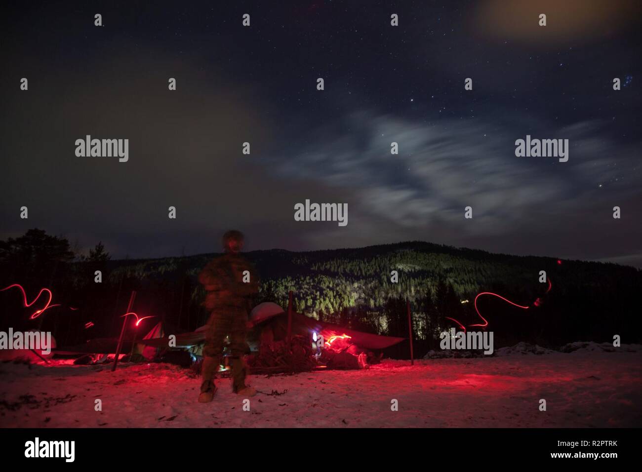 U.S. Marine Corps Lance Cpl. Patrick Docherty with Bridge Company, 8th ...
