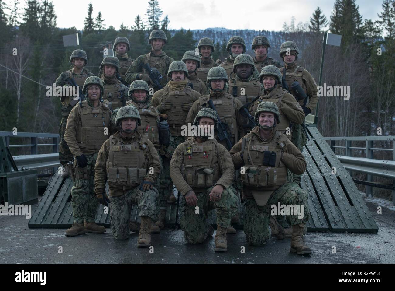 U.S. Navy Seabees with Naval Mobile Construction Battalion 1, 22nd ...