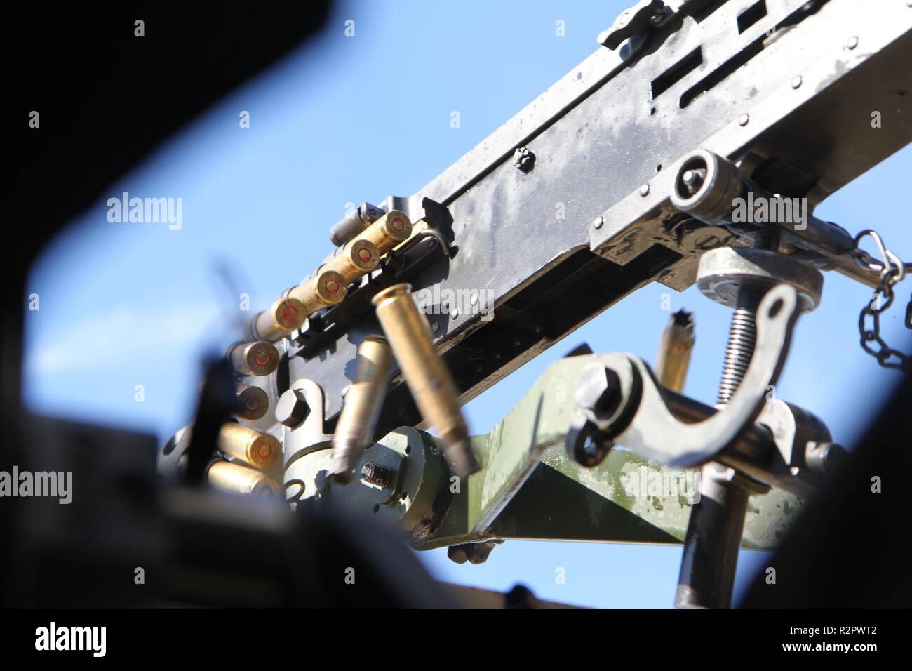 Machine gun shells brass shells hi-res stock photography and images - Alamy