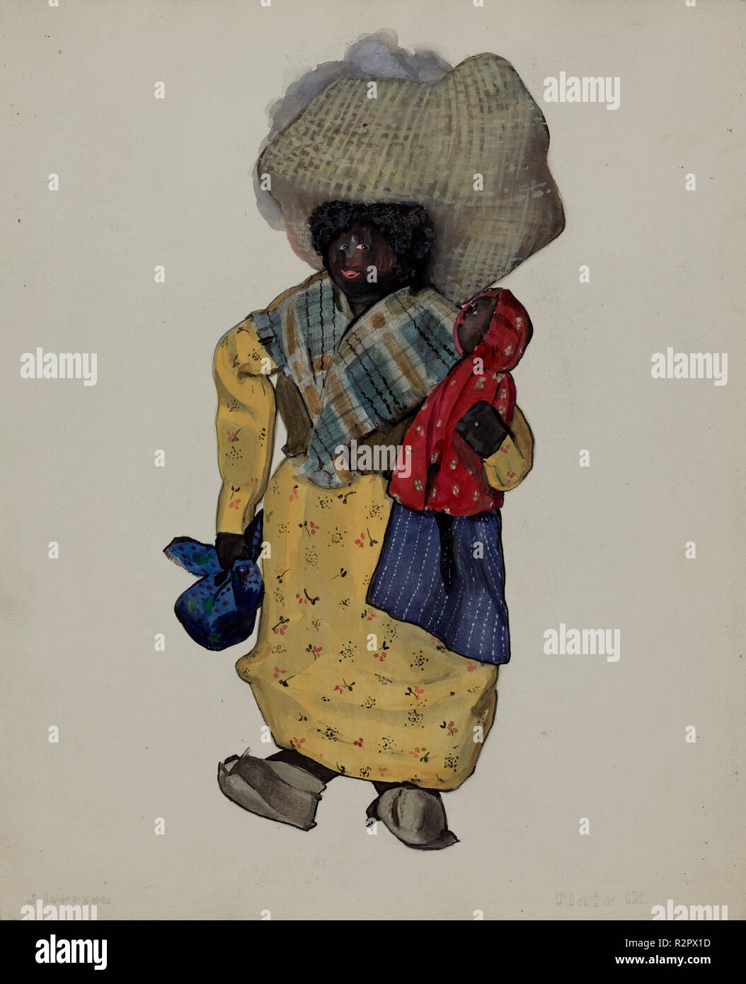 Doll. Dated: c. 1936. Dimensions: overall: 28 x 22.8 cm (11 x 9 in ...