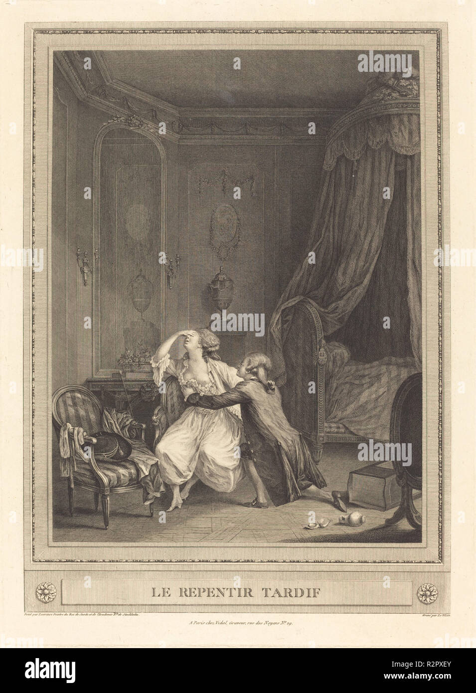 Le repentir tardif. Medium: etching. Museum: National Gallery of Art ...