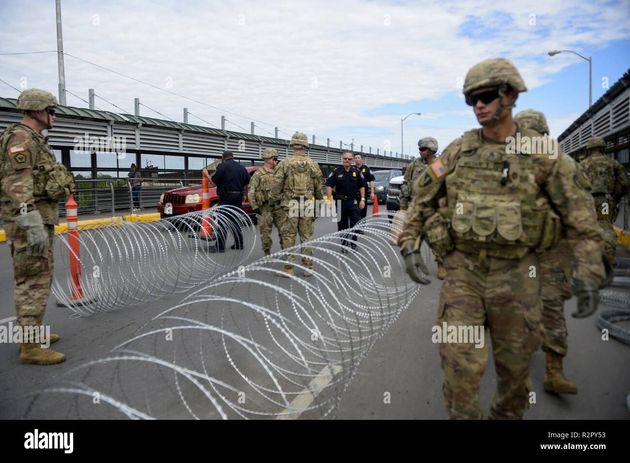 Soldiers from the 97th Military Police Brigade, and 41st Engineering ...