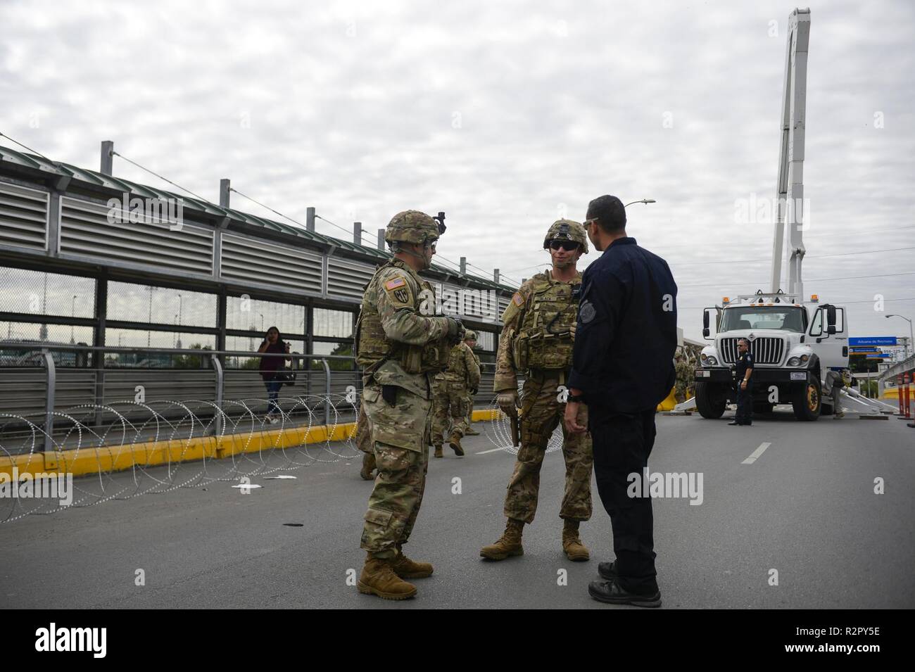 Soldiers from the 97th Military Police Brigade, and 41st Engineering ...