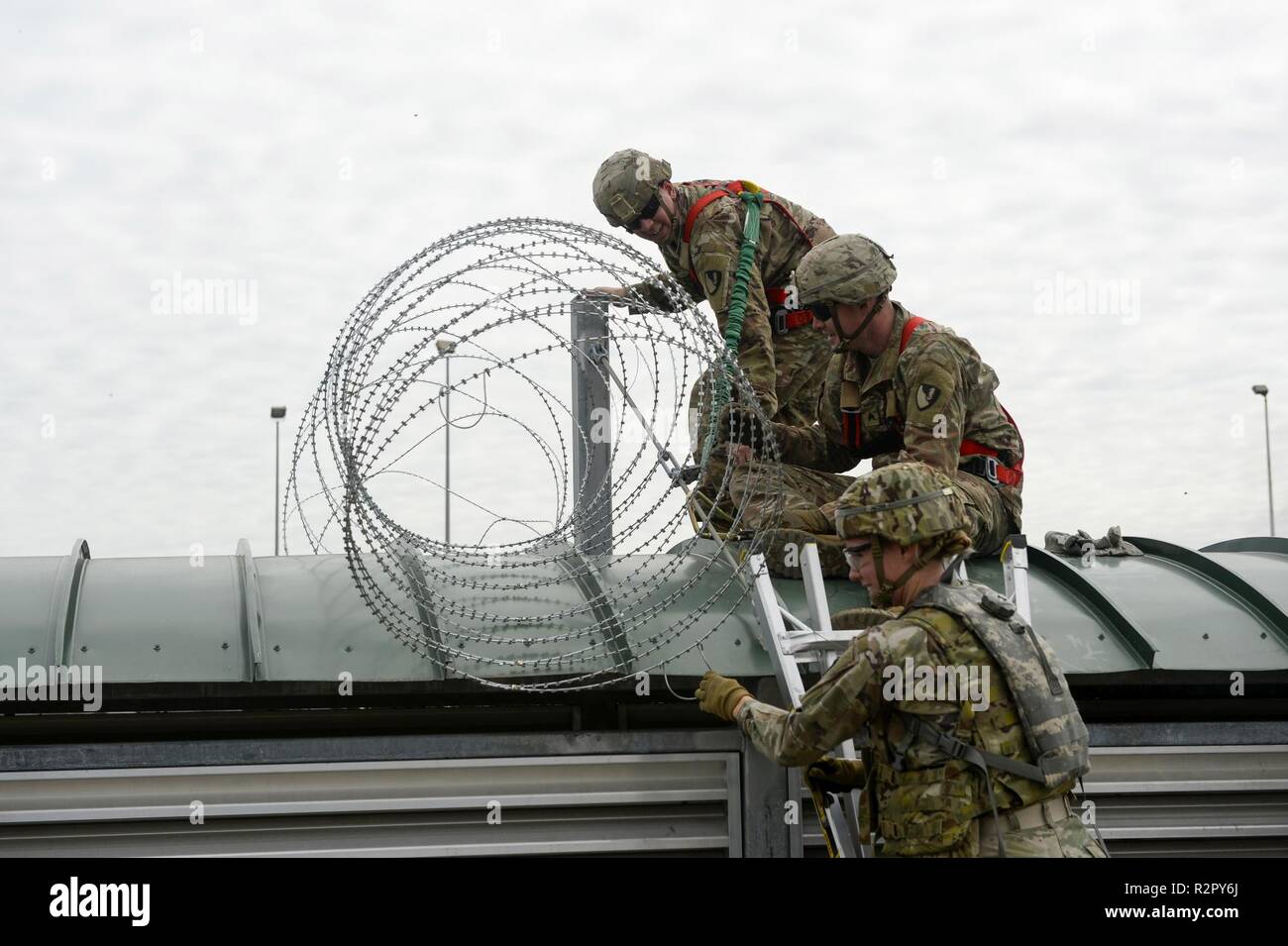 Soldiers from the 97th Military Police Brigade, and 41st Engineering ...