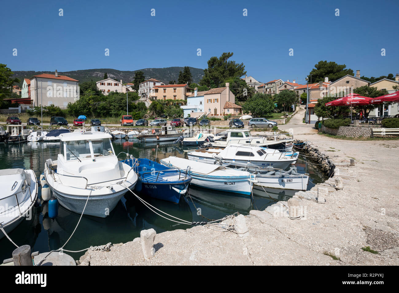 Marina of nerezine hi-res stock photography and images - Alamy