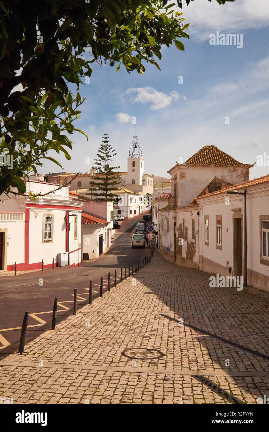 Albufeira old town the algarve portugal hi-res stock photography and ...