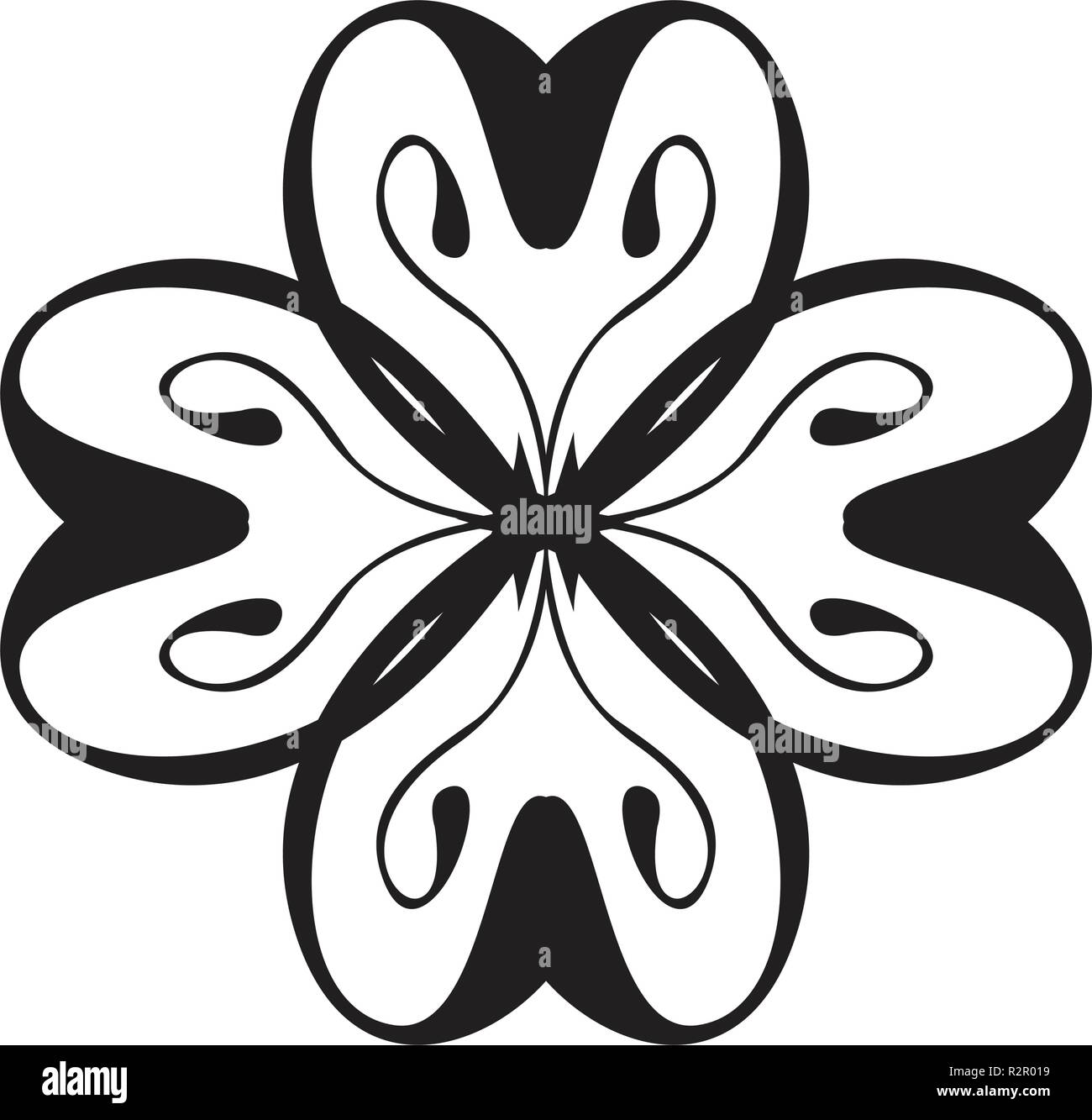 Isolated arabesque pattern Stock Vector Image & Art - Alamy
