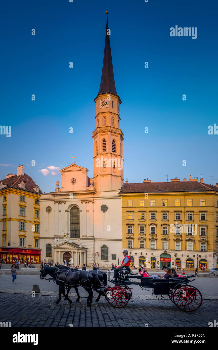 Europe, Austria, Vienna, Innere Stadt District, city centre ...