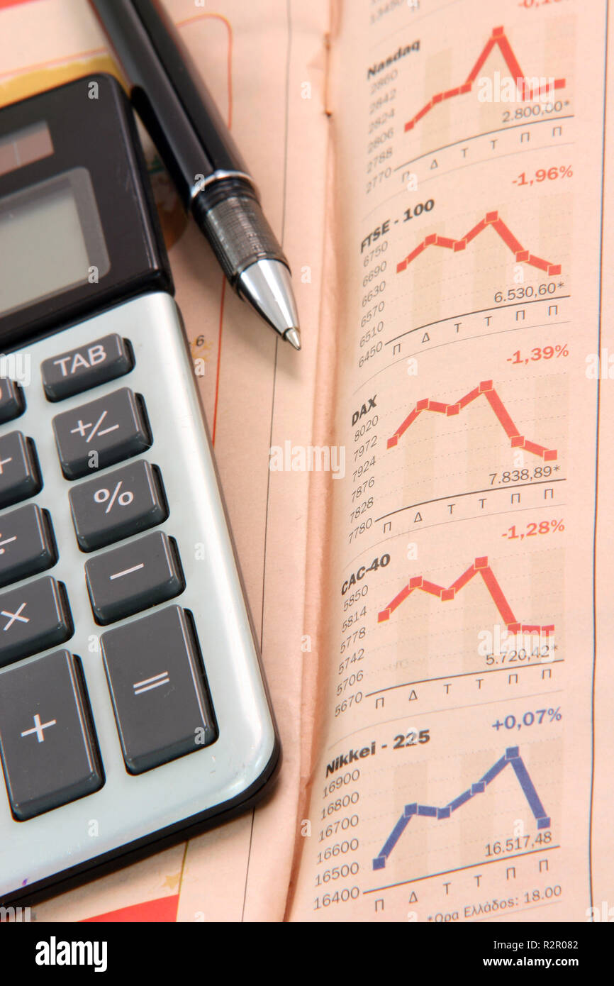 Pink sheet stock market hi-res stock photography and images - Alamy