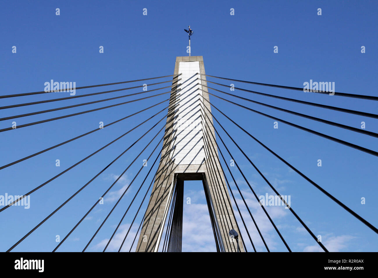 Anzac bridge pylon hi-res stock photography and images - Alamy