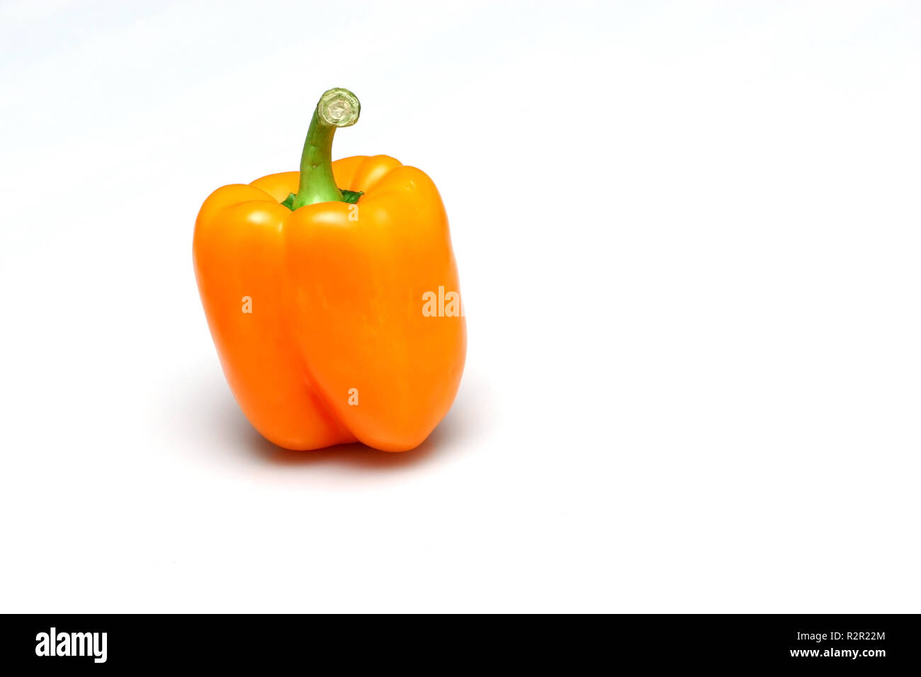 Orange bell pepper stalk hi-res stock photography and images - Alamy