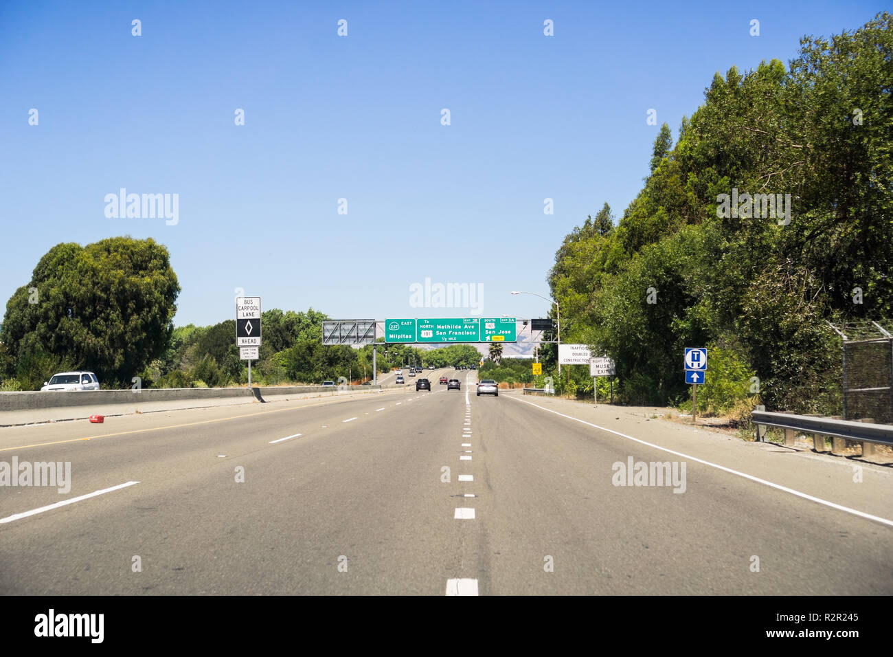 Freeway interchange south san hi-res stock photography and images - Alamy