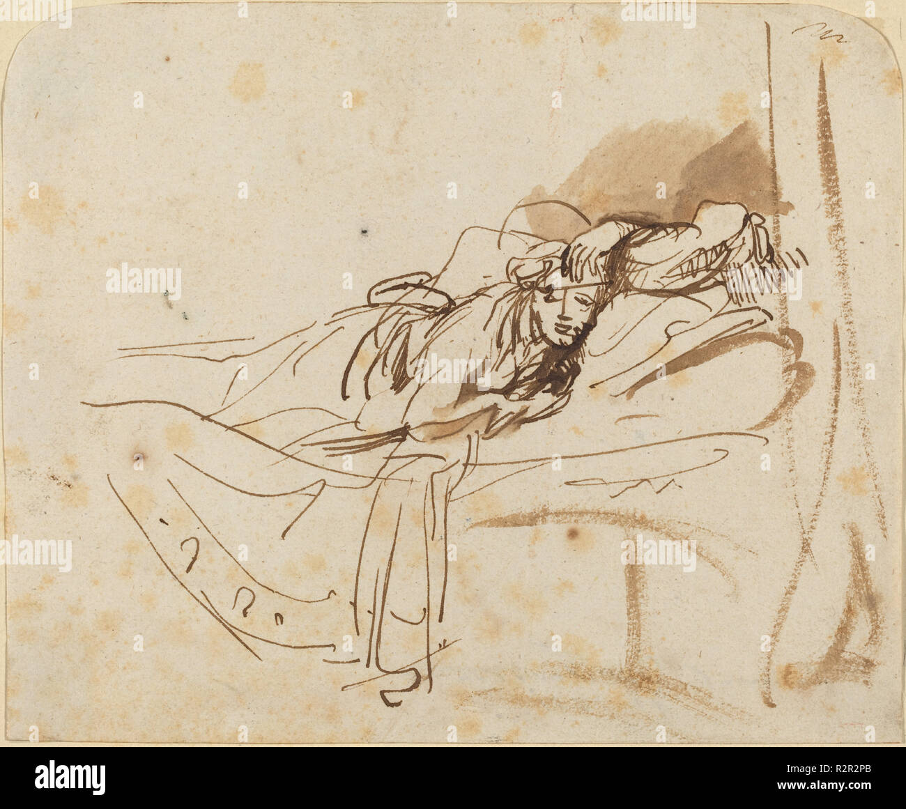 Rembrandt saskia drawing hi-res stock photography and images - Alamy