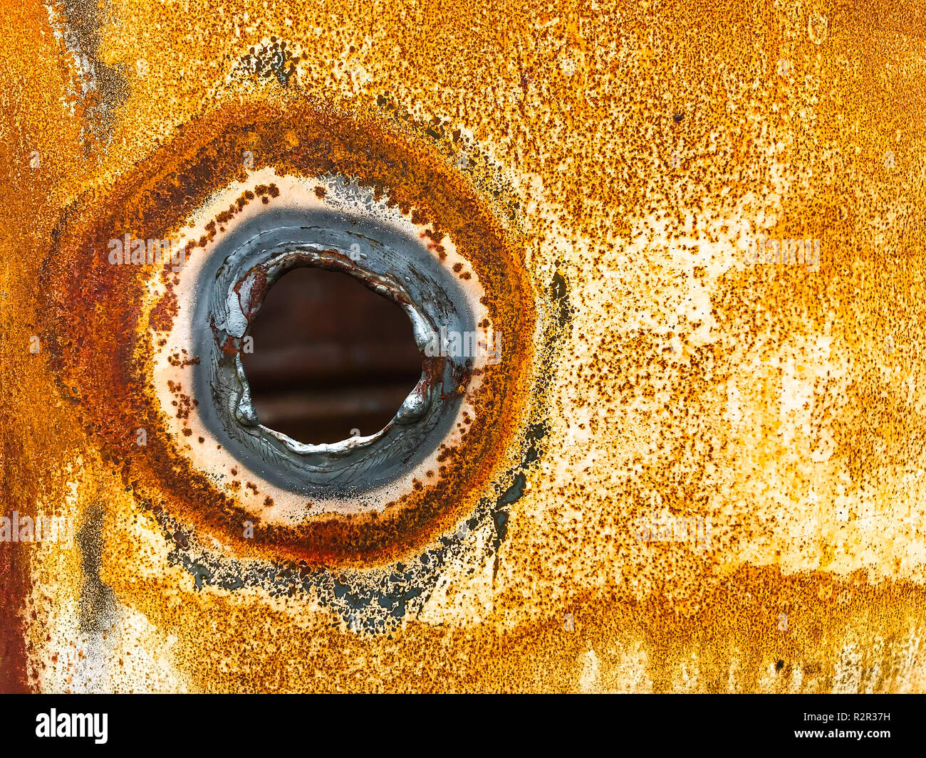 Rust, corrosion on metal surface. Studio Photo Stock Photo - Alamy