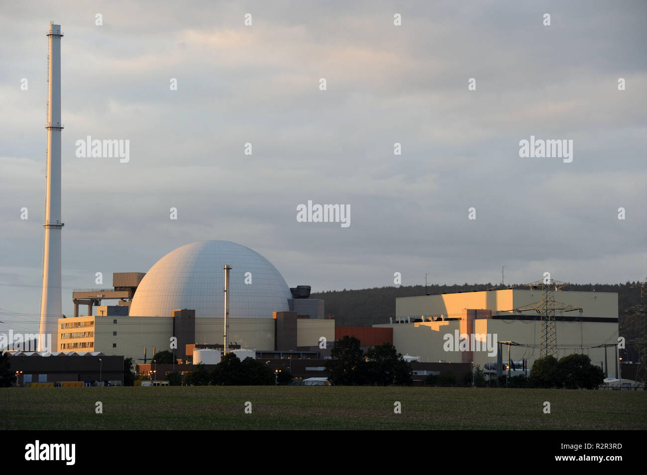 nuclear power plant grohnde Stock Photo - Alamy
