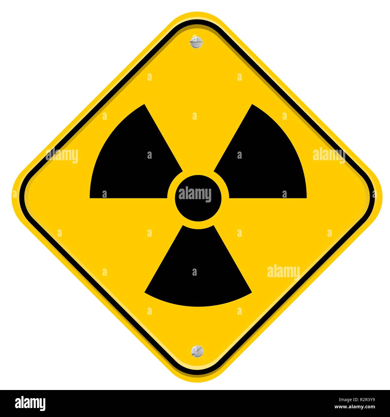 Radioactive Warning Symbol High Resolution Stock Photography and Images ...