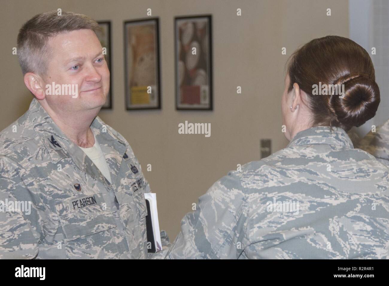 U.S. Air Force Col. Max Pearson, 480th Intelligence, Surveillance and ...