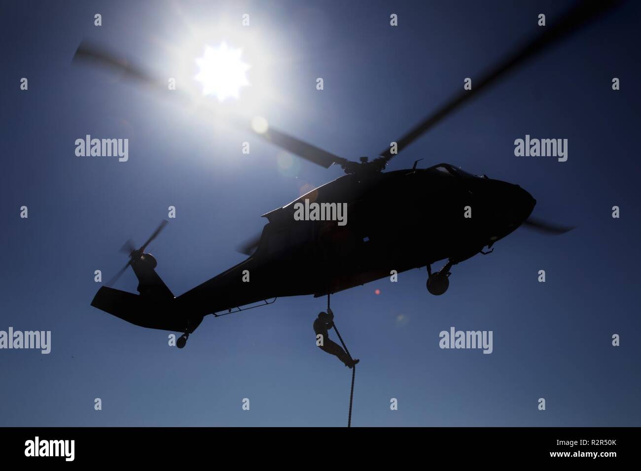 U s army ranger fast rope hi-res stock photography and images - Alamy