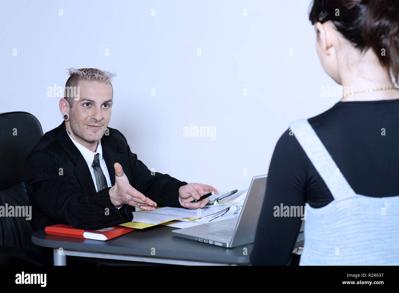 Strange job interview hi-res stock photography and images - Alamy