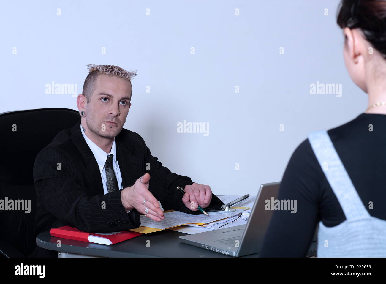 Strange job interview hi-res stock photography and images - Alamy