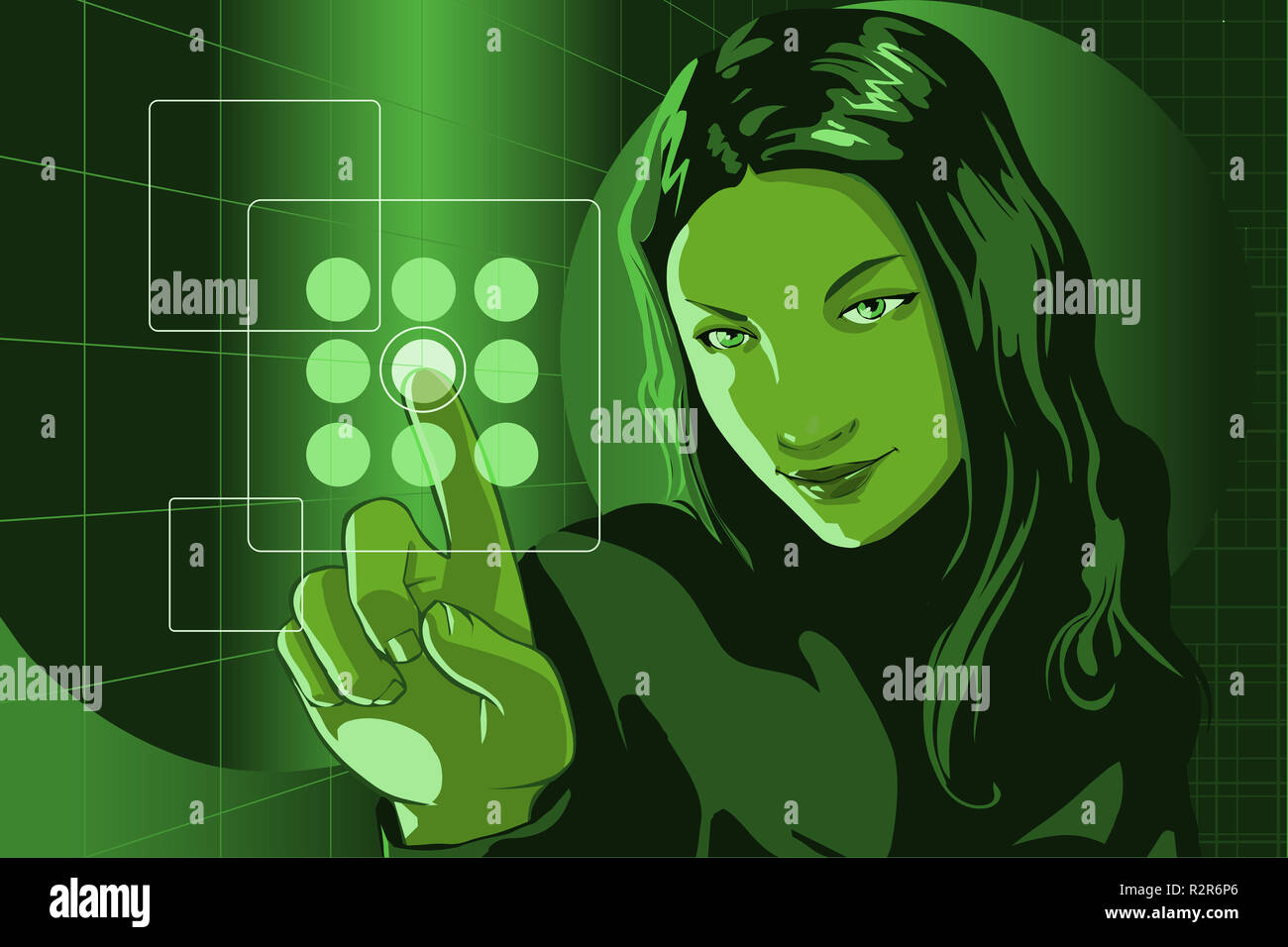 Hacking visual hi-res stock photography and images - Alamy