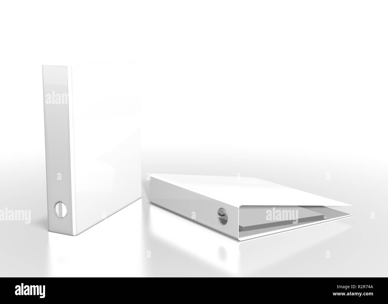 Folder with shadow Black and White Stock Photos & Images - Alamy