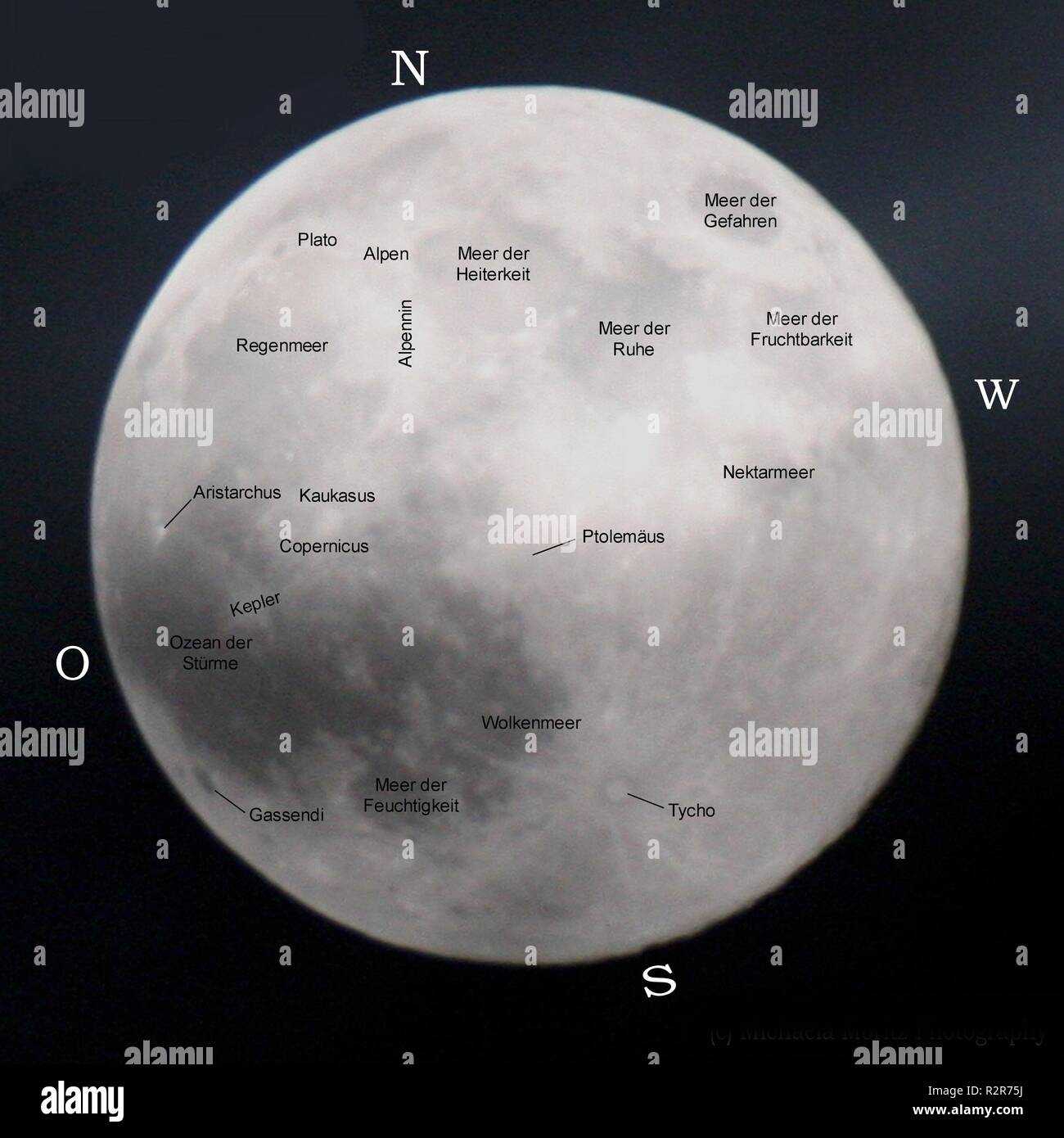 Moon map hi-res stock photography and images - Alamy