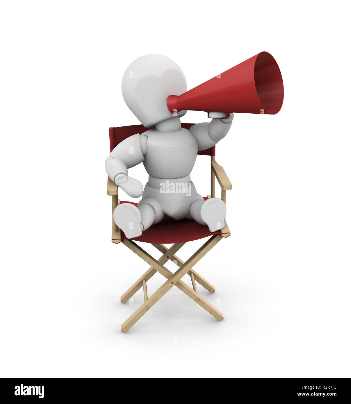 Female film director chair hi-res stock photography and images - Alamy