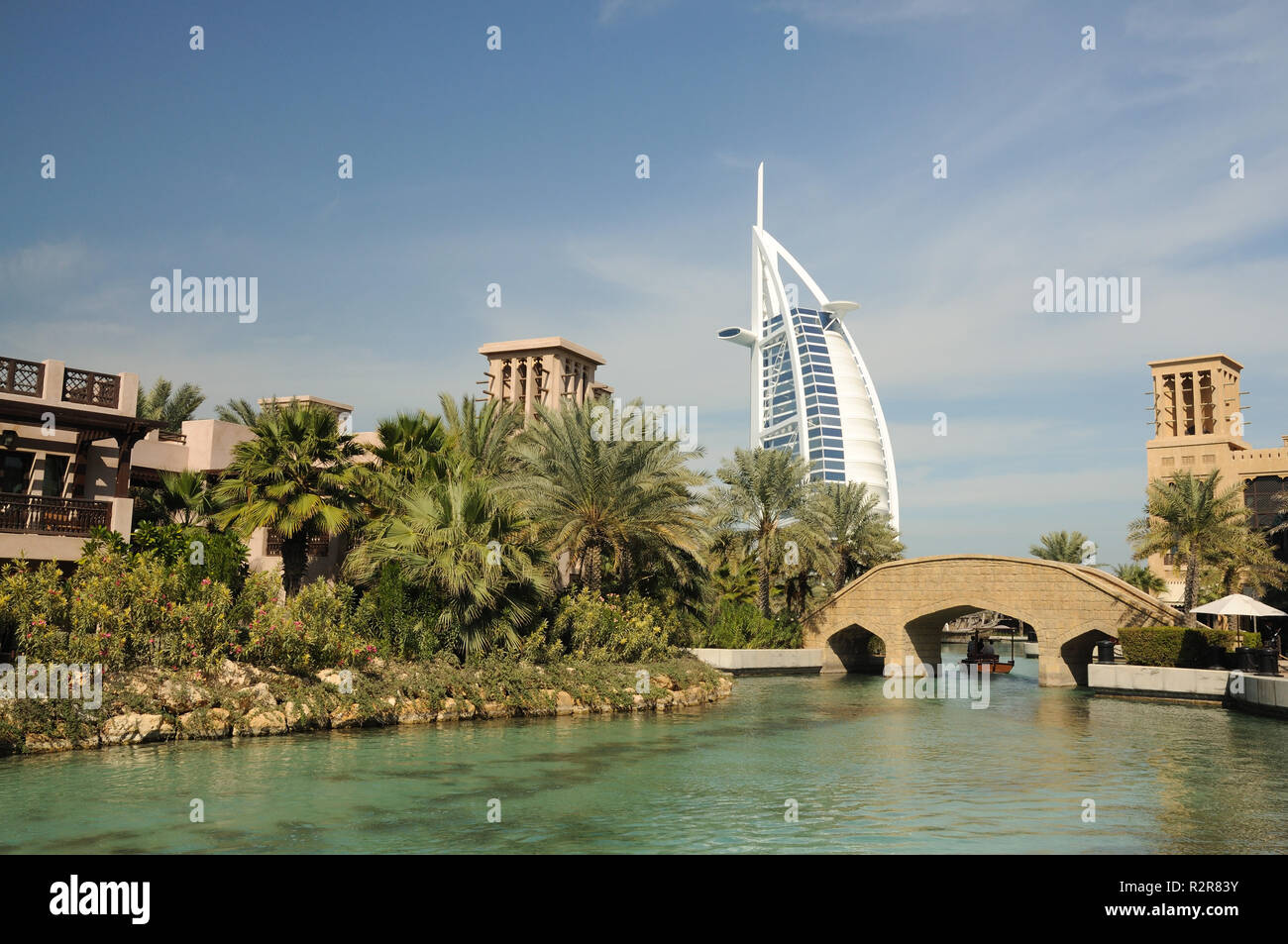 resort madinat jumeirah in dubai Stock Photo - Alamy