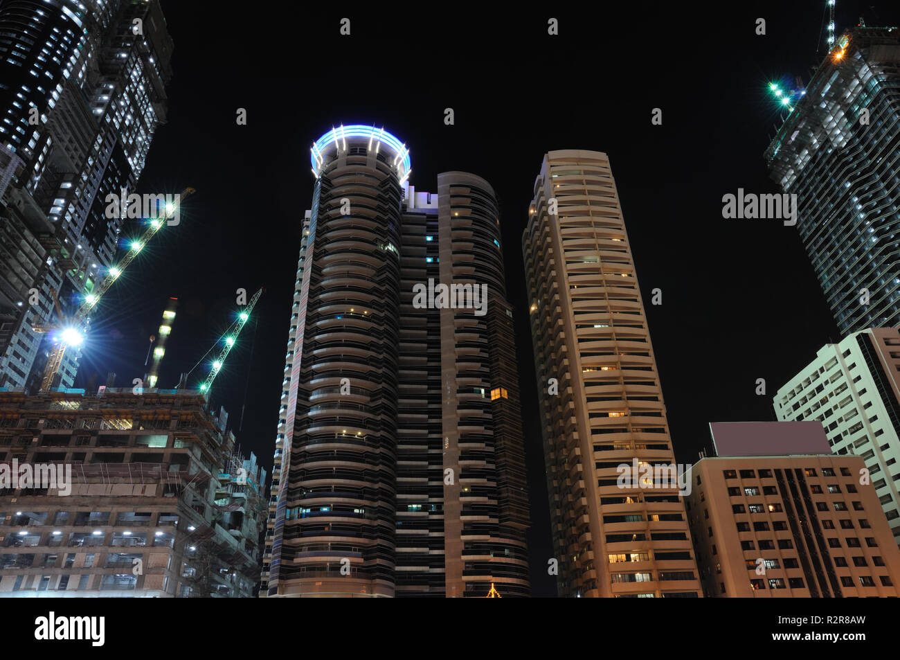 building at sheikh zayed road in dubai Stock Photo - Alamy