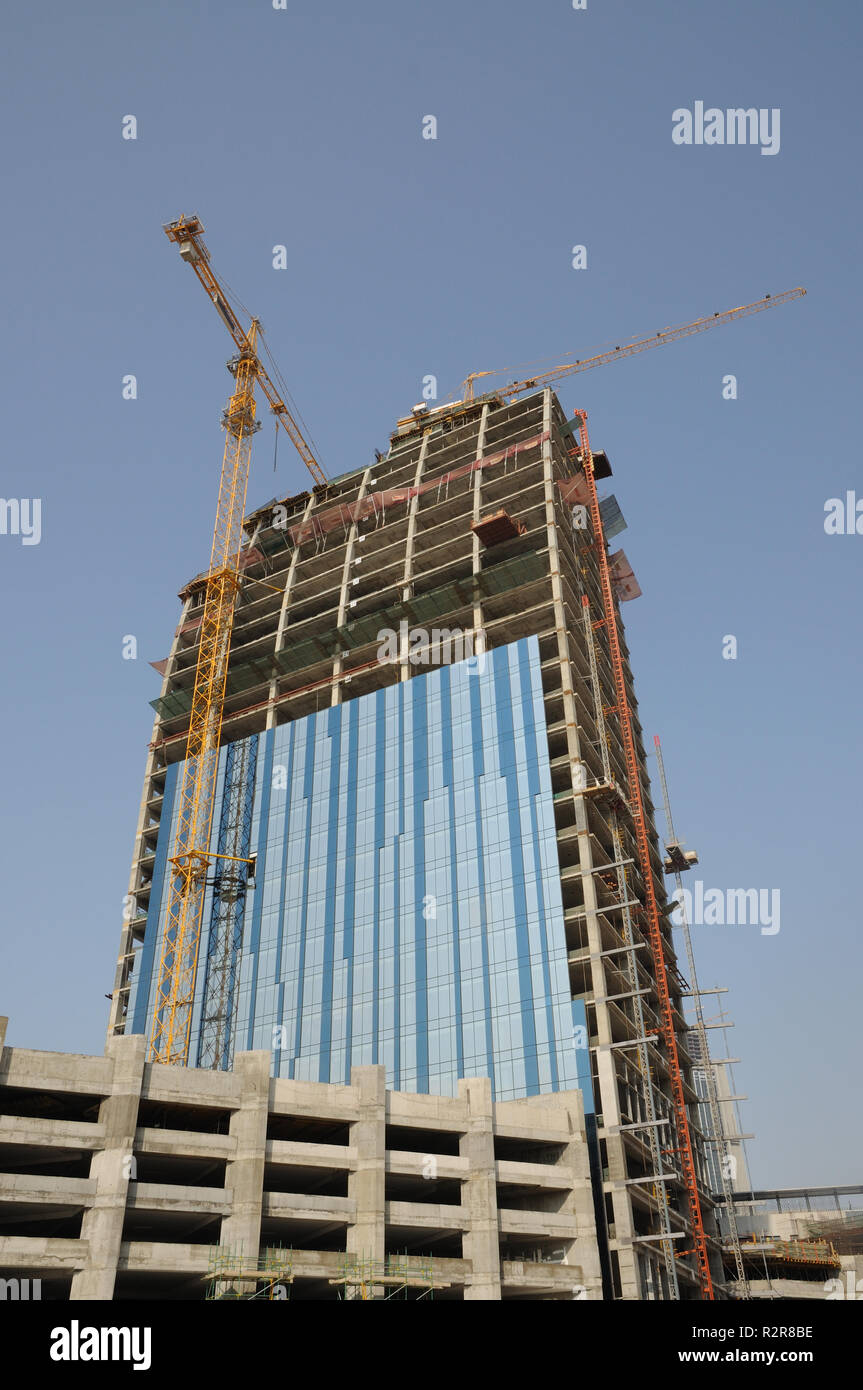 high-rise construction site Stock Photo - Alamy