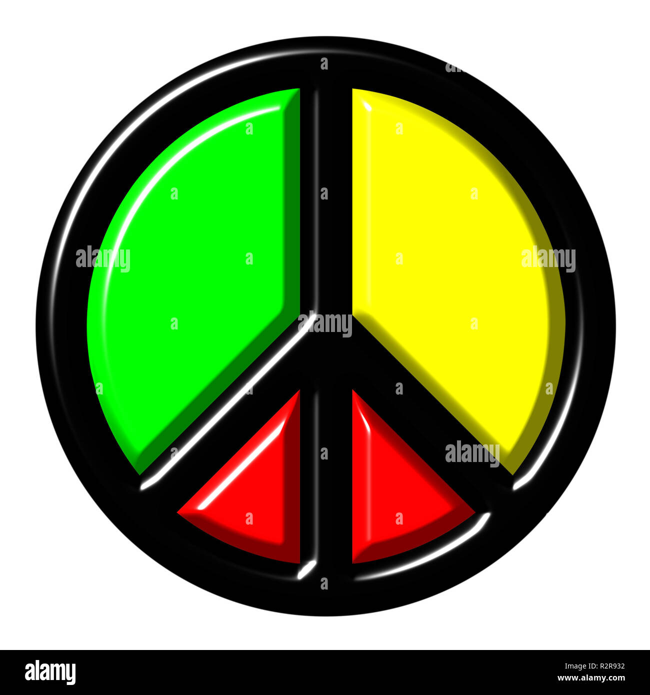 Reggae peace icon hi-res stock photography and images - Alamy