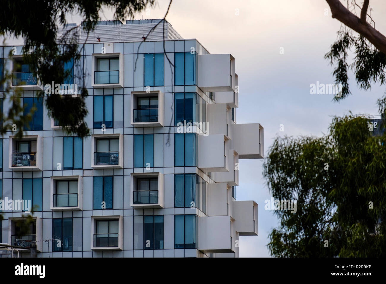Modern Buildings in Melbourne Stock Photo - Alamy