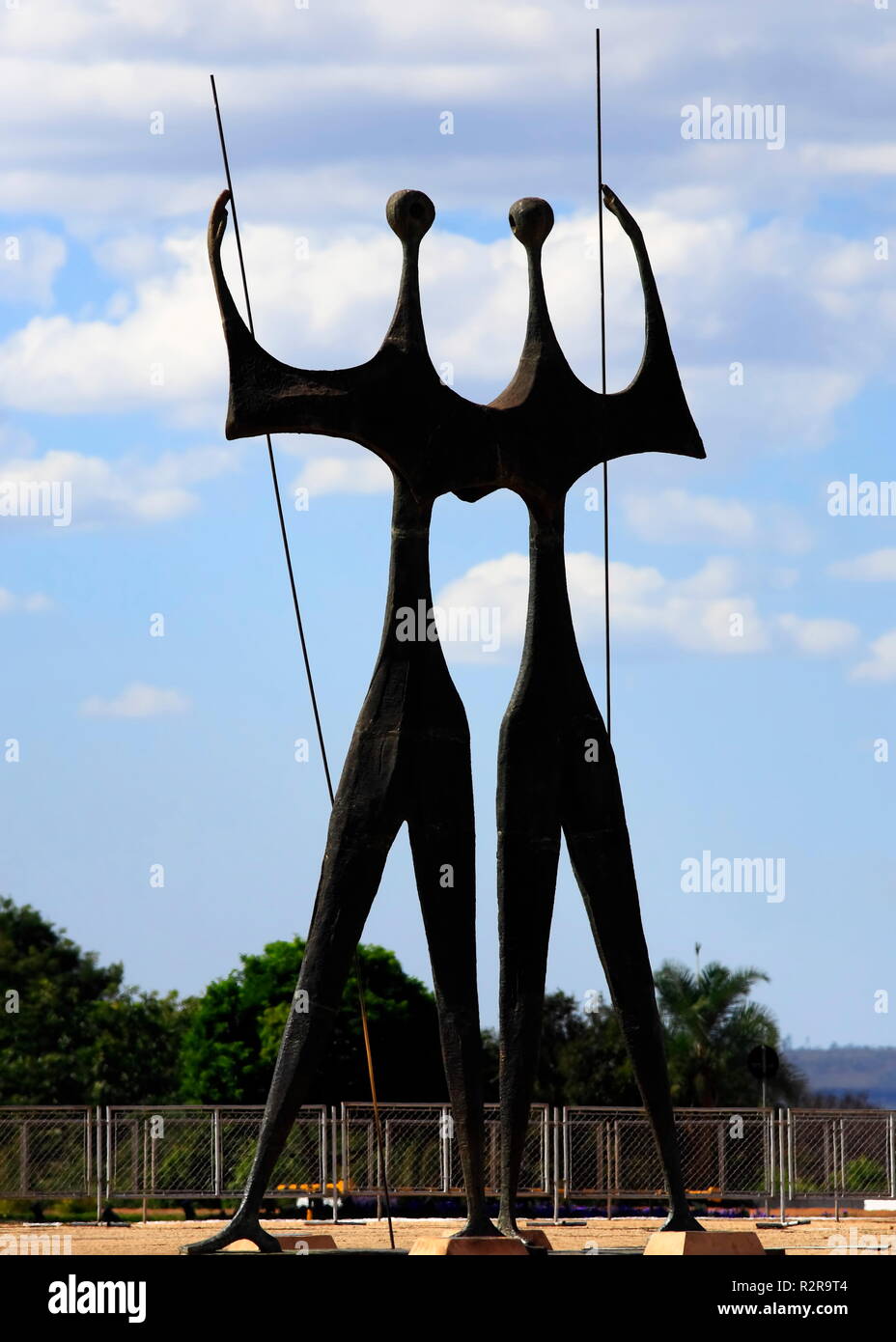 Brazil brasilia monument os candangos hi-res stock photography and ...