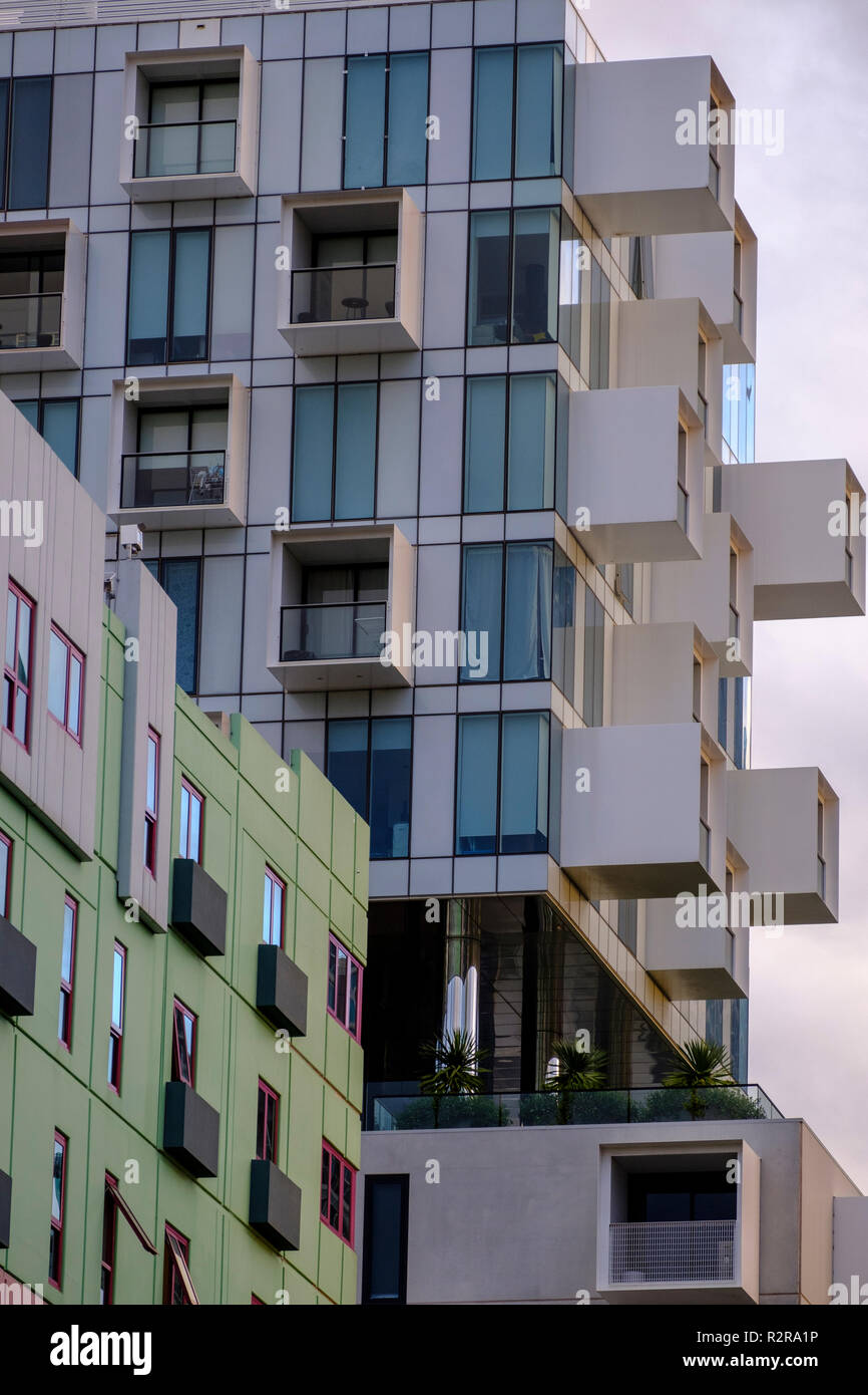 Modern Buildings in Melbourne Stock Photo - Alamy