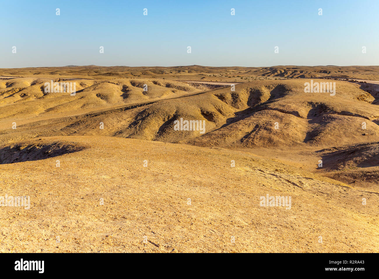 The dry and arid Namib desert in the Namibian Skeleton coast Stock ...