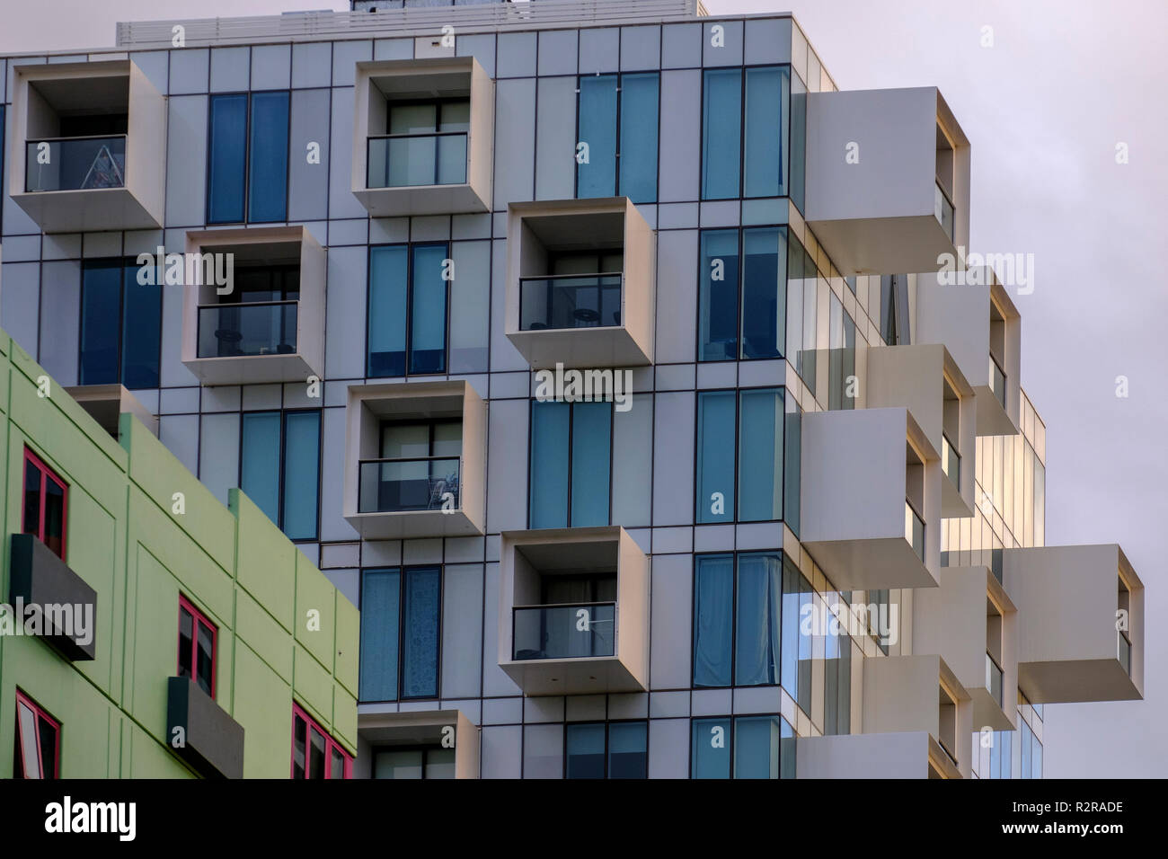 Modern Buildings in Melbourne Stock Photo - Alamy