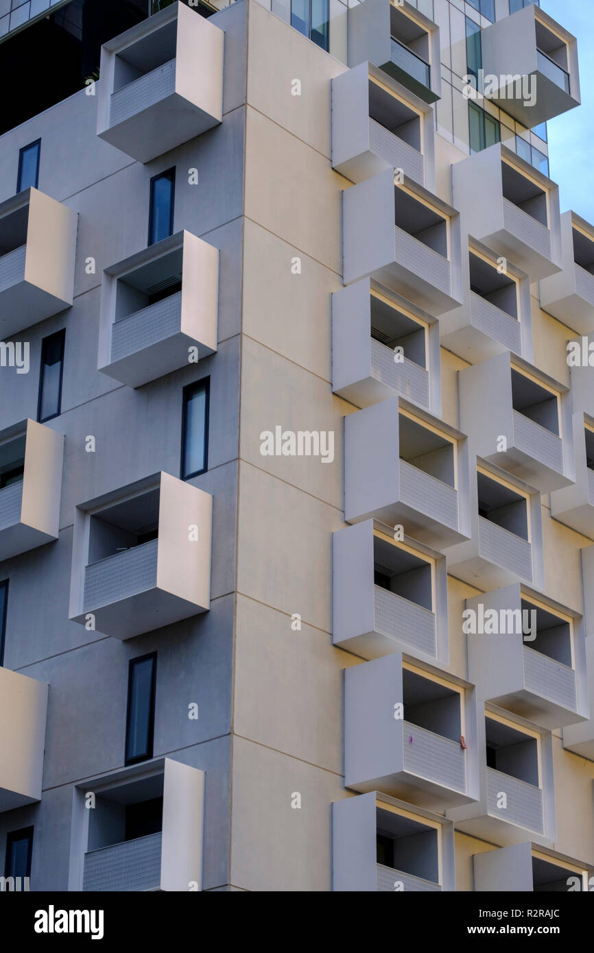 Modern Buildings in Melbourne Stock Photo - Alamy